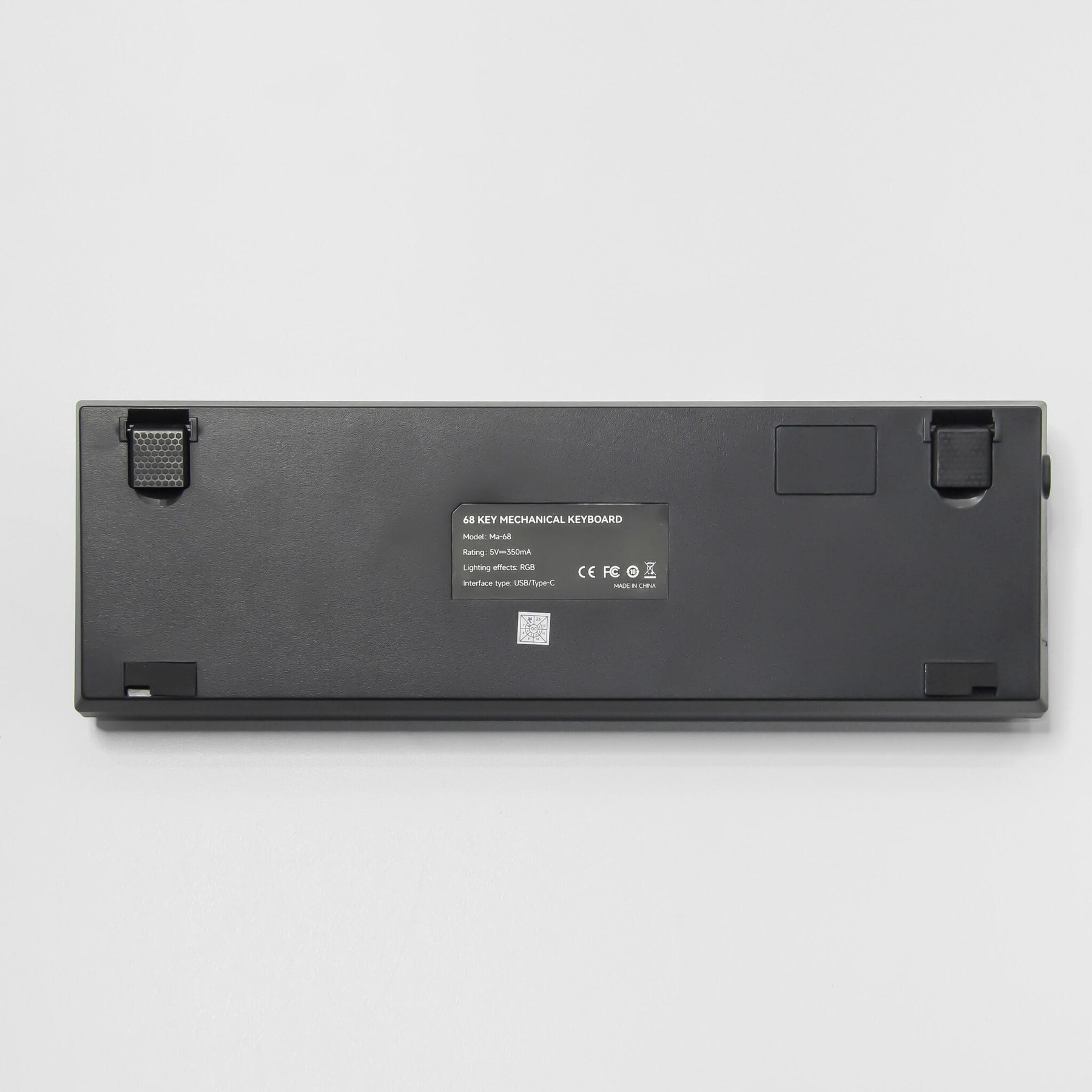 MA68 Wired Full Rgb Mechanical Keyboard 68 Keys With Software Red/Brown ...