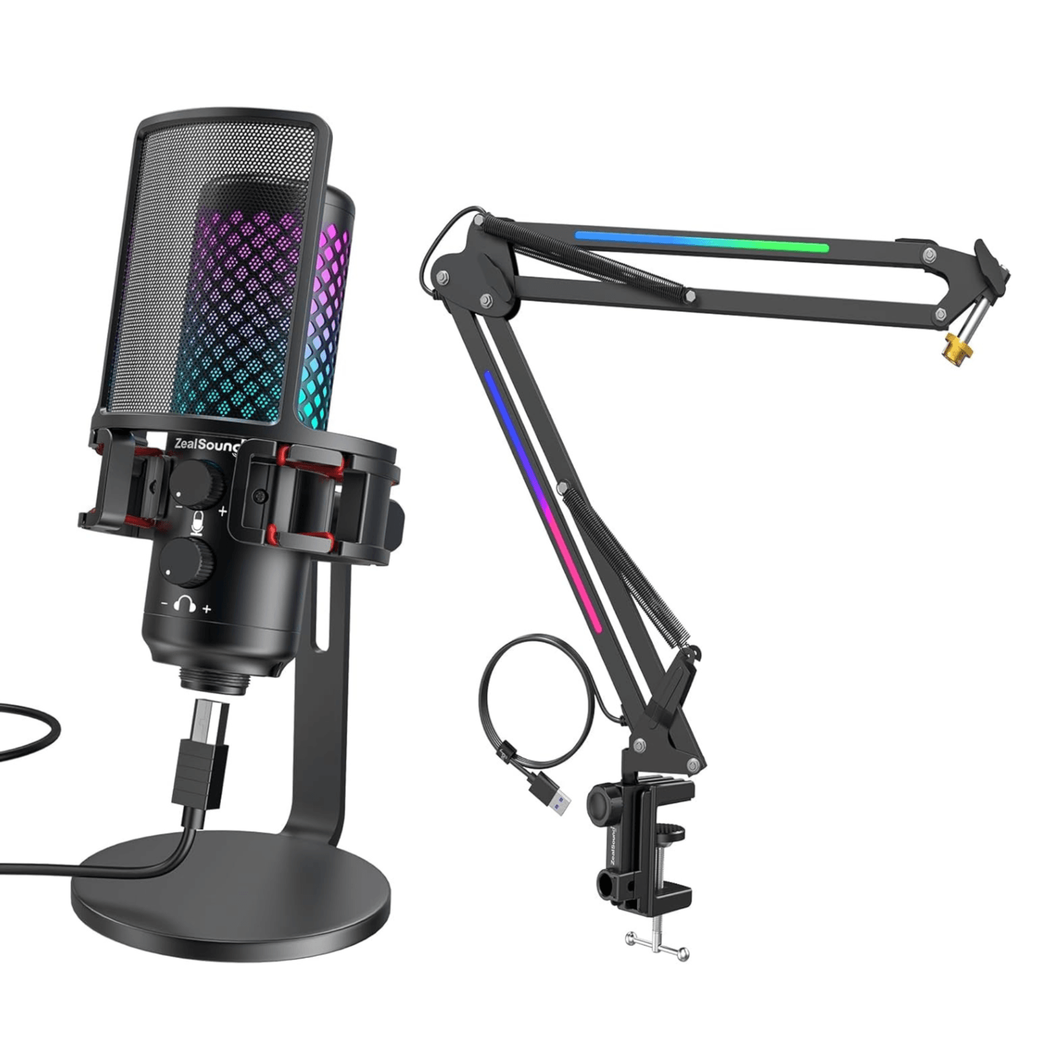 ME6S-35 USB Microphone for PC, Gaming Mic for PS4/ PS5/ Mac/Phone ...