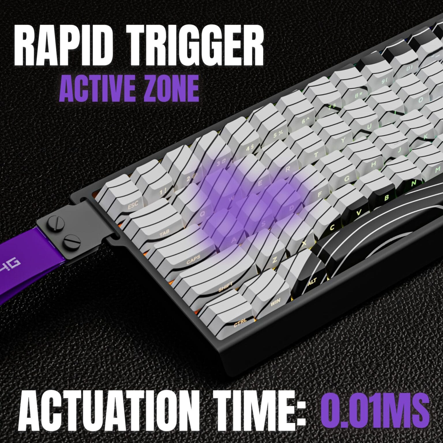 M4G – STEP ONE HE Magnetic Gaming Keyboard – Ultra-Responsive 0.1ms ...