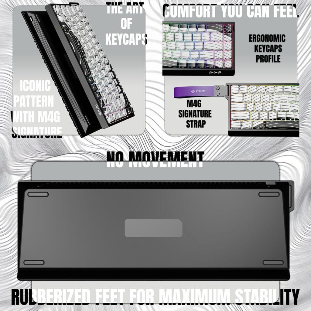 M4G – STEP ONE HE Magnetic Gaming Keyboard – Ultra-Responsive 0.1ms ...
