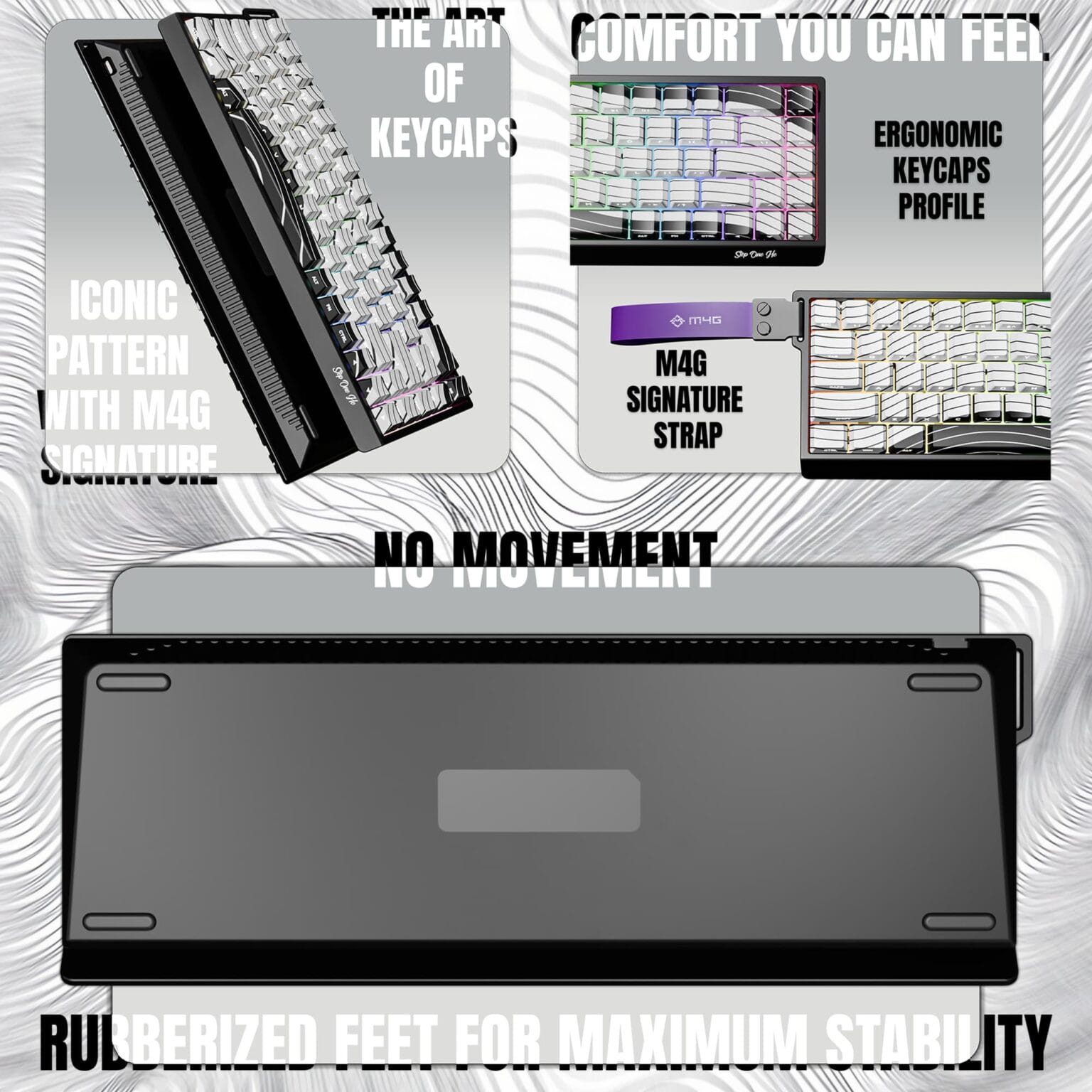 M4G – STEP ONE HE Magnetic Gaming Keyboard – Ultra-Responsive 0.1ms ...