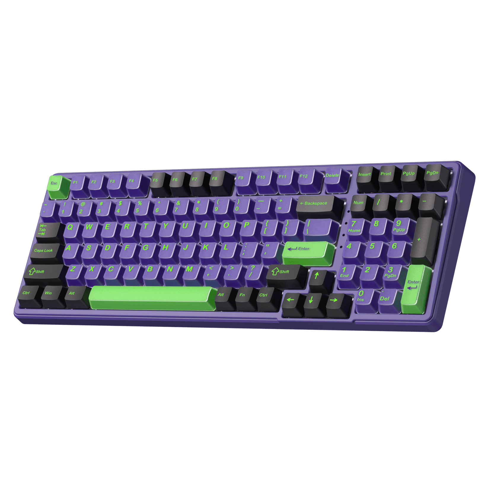 M4G × FuryCube k99 Pro purple HMX Platinum Switches - M4G