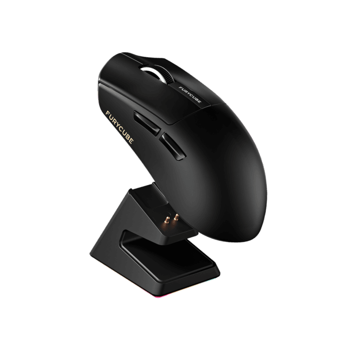 M4G × FuryCube G9 Pro — Ultra Lightweight Wireless Gaming Mouse (Black ...