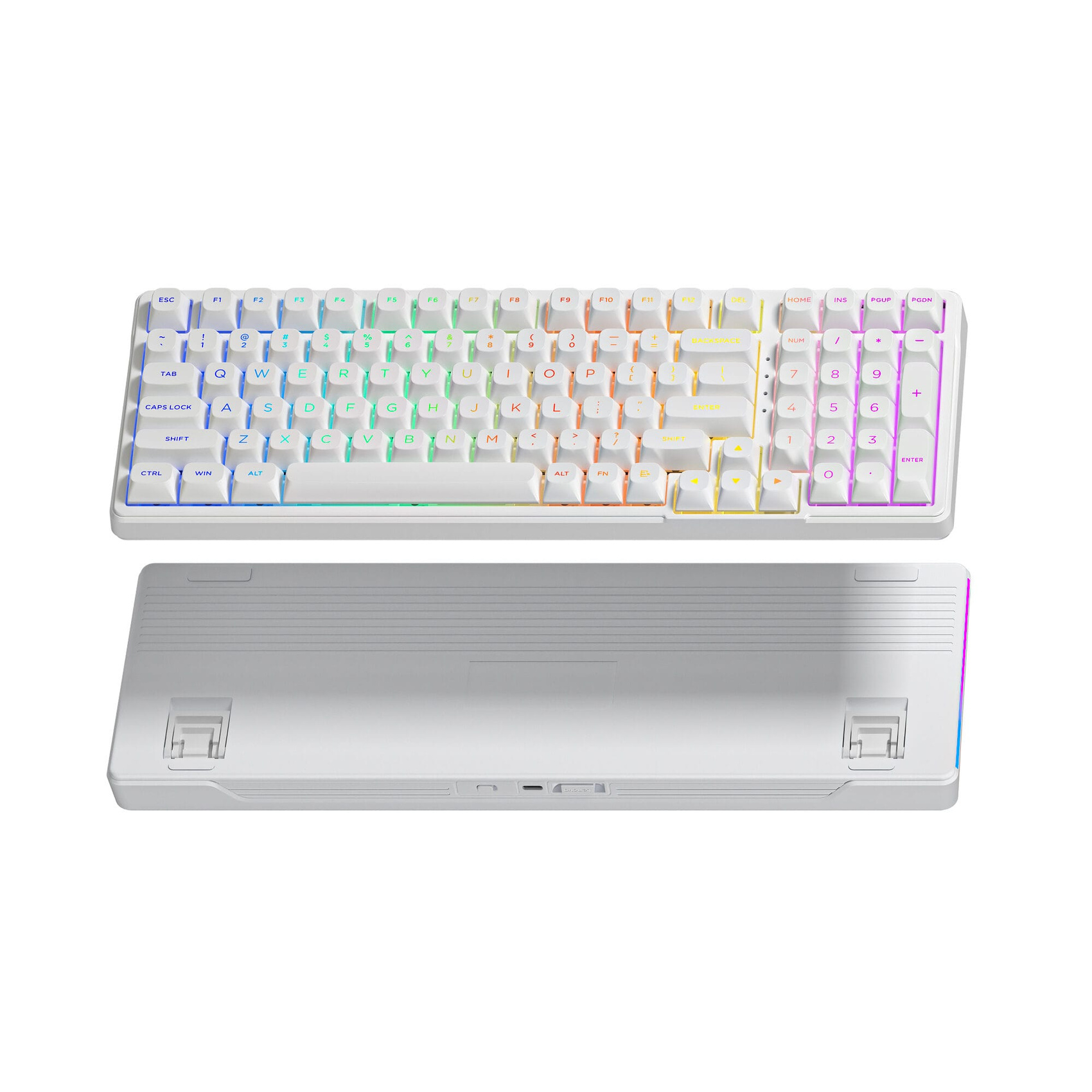 M4G × FuryCube k99 pro White Cloud Switches - M4G